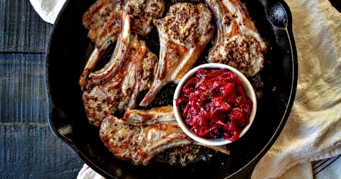Mango & Tomato: Lamb Lollipops With Adobo Cranberry Sauce: Get Read For ...