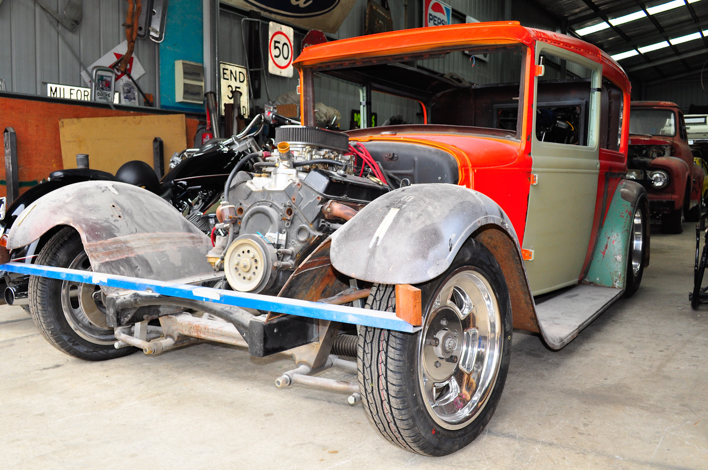 Hodgey's Hot Rods and Customs: 31 Ford Tudor.