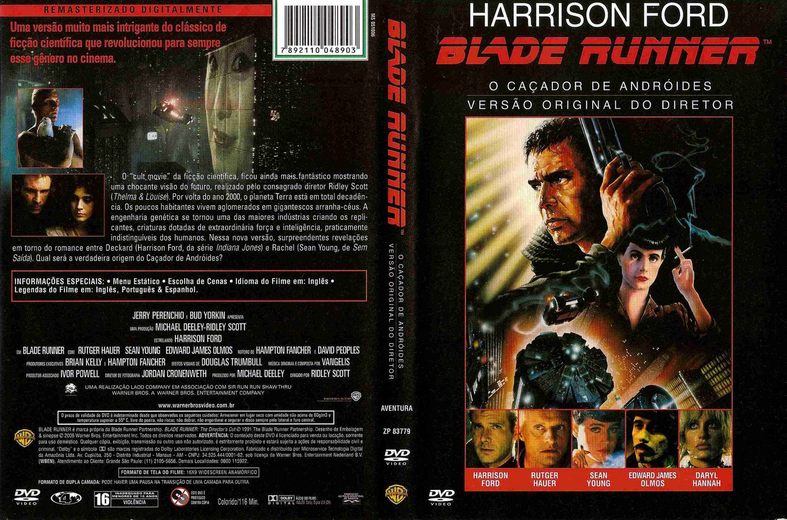 Capas Medina - Somente Capas de DVD: Blade Runner