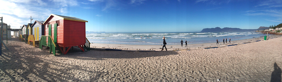 Muizenberg, Cape Town : Muizenberg beach