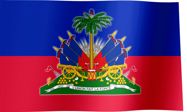 Haitian Flag Animation