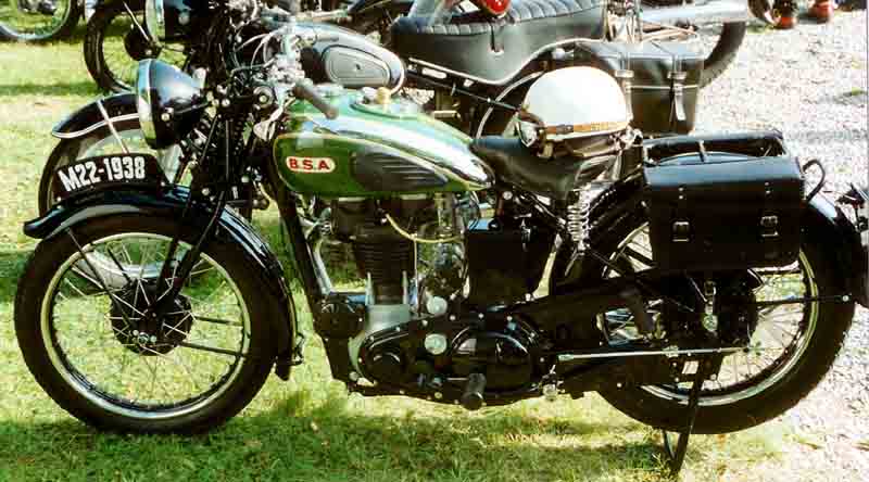 BSA Motorcycle: BSA m20