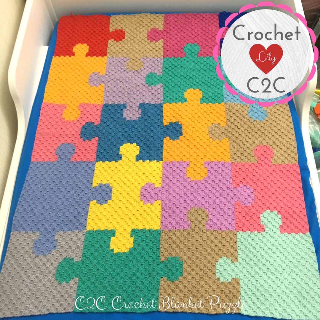DIY Crochet Lily: [Etsy] Puzzle - C2C Crochet Pattern - Crochet Graph ...