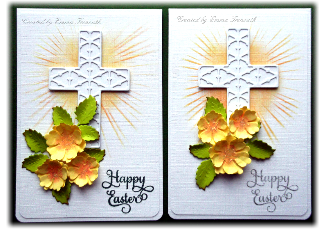 Trenouths Crafty Creations: CAS Easter Cross cards