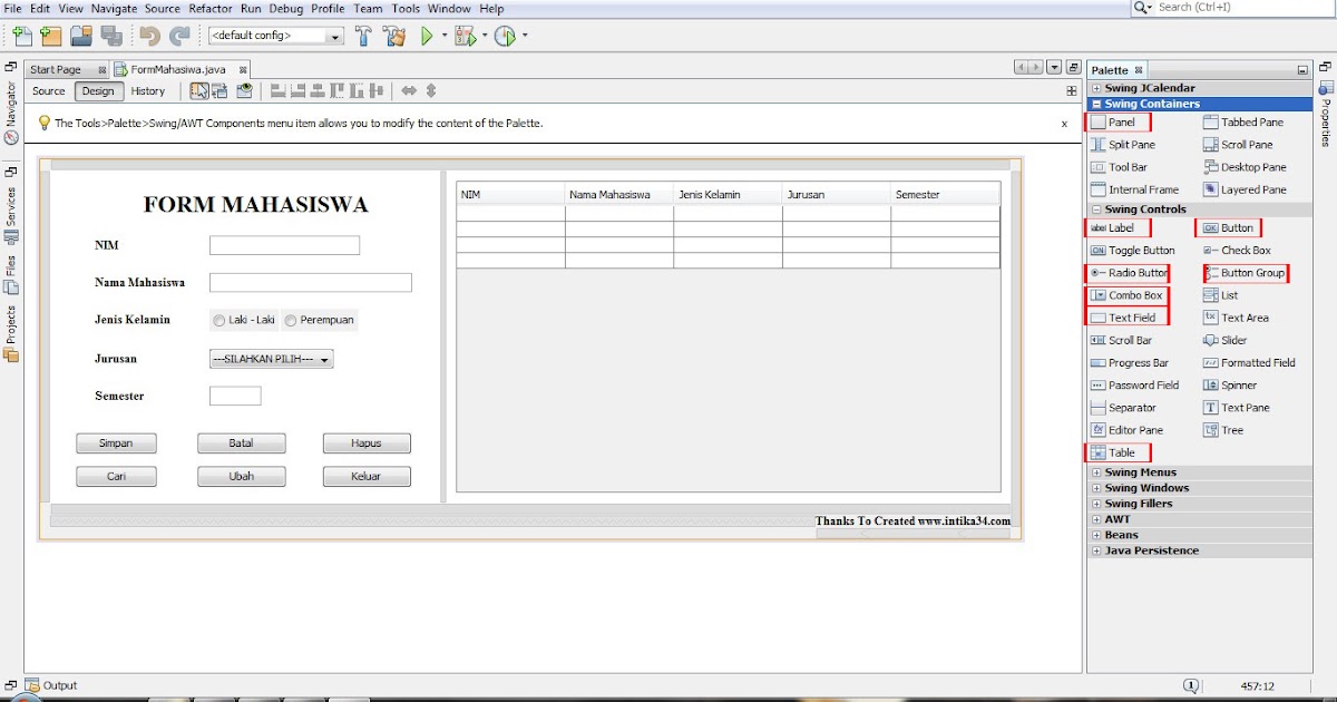 "Selamat Datang Di Blog Diah Afrianti Rahayu": Membuat Aplikasi CRUD Sederhana dengan Netbeans ...