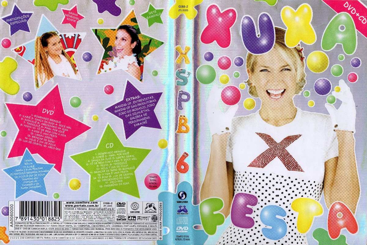 Universo Xuxa: DVD´d Caps Xuxa Só Para Baixinhos