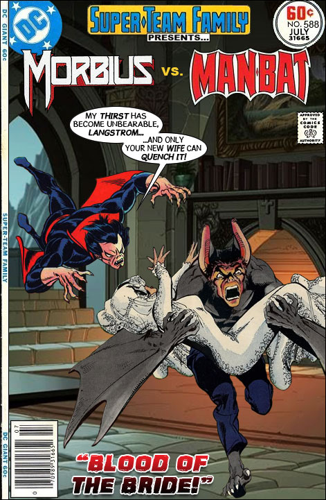 Super-Team Family: The Lost Issues!: Morbius Vs. Man-Bat in "Blood of ...