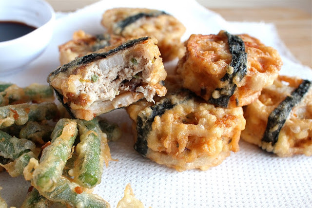 Food Endeavours of the Blue Apocalypse: Renkon Hasami Age - Deep Fried ...