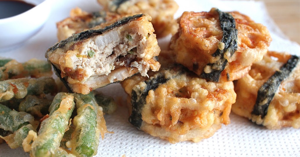 Food Endeavours of the Blue Apocalypse: Renkon Hasami Age - Deep Fried ...