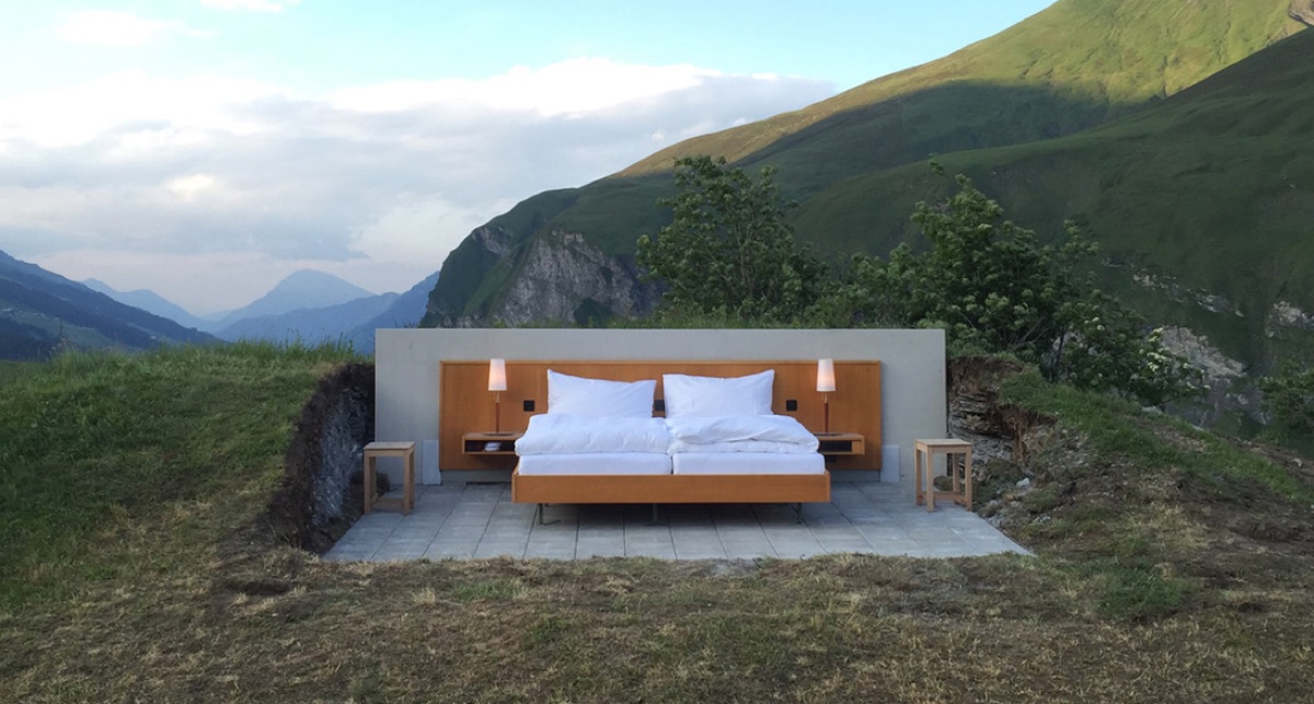 Hotel Null Stern, donde dormir bajo las estrellas es posible ...