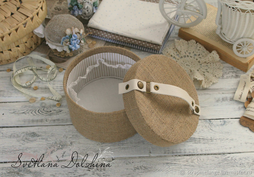 How to make a storage round box ~ DIY Tutorial Ideas!