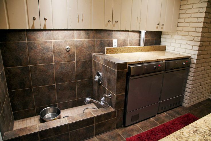 The Tile Lady: Dog Shower Designs