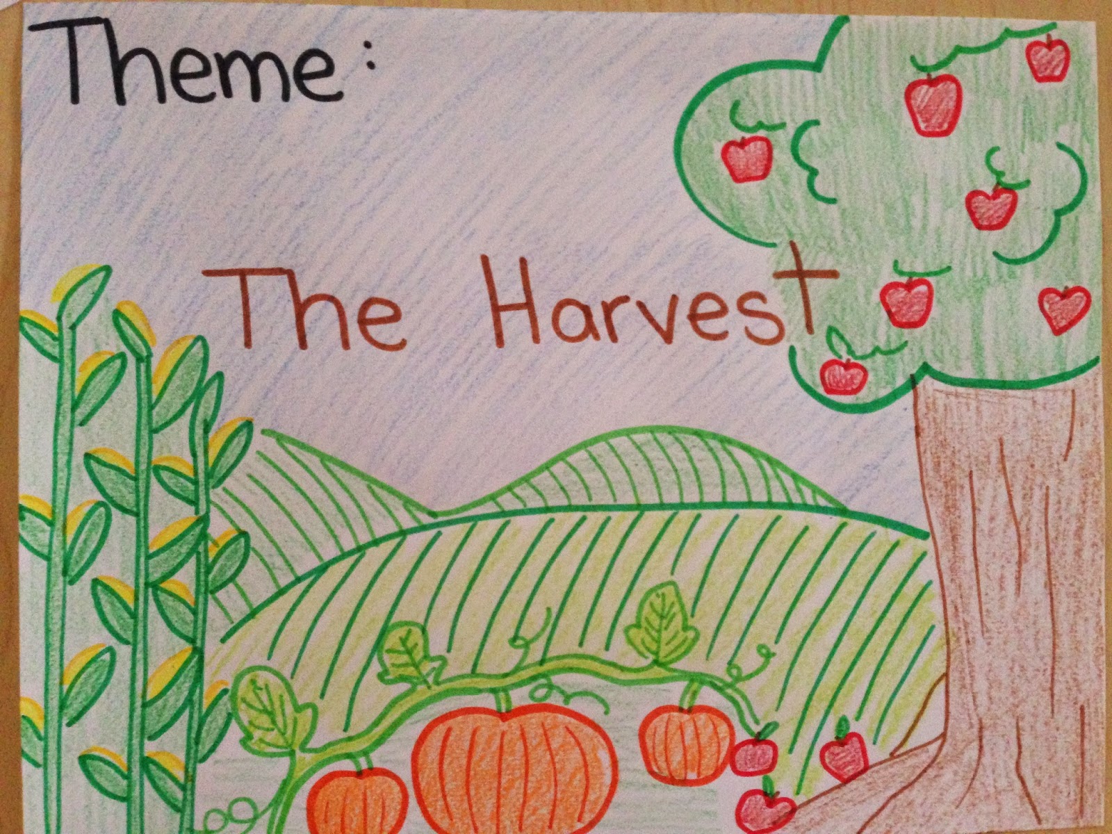 Keep Calm and Teach On: The Harvest! (J, 7, Star)
