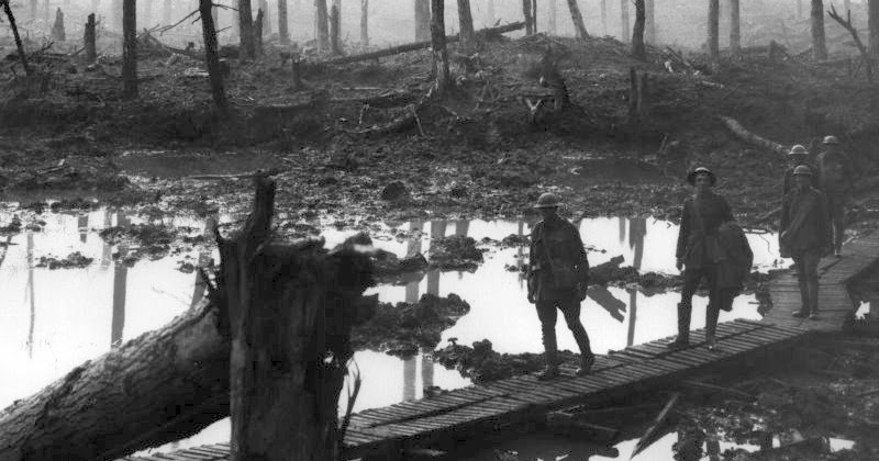 Historical Photos: Ypres WW1 1917