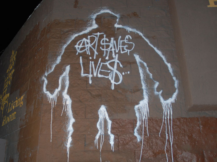 The Phantom “Art Saves Lives” New Mural In Los Angeles – StreetArtNews