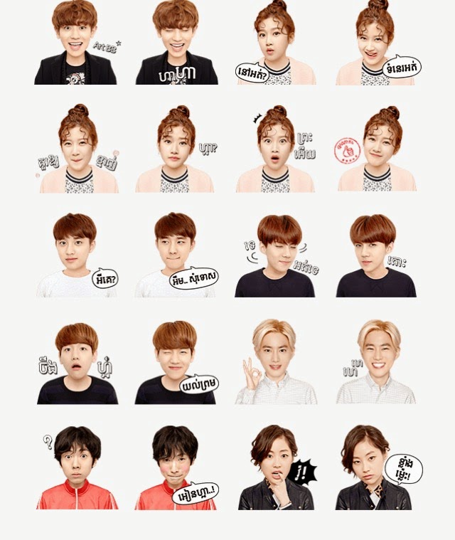 Khmer normal dot sticker - cutewes