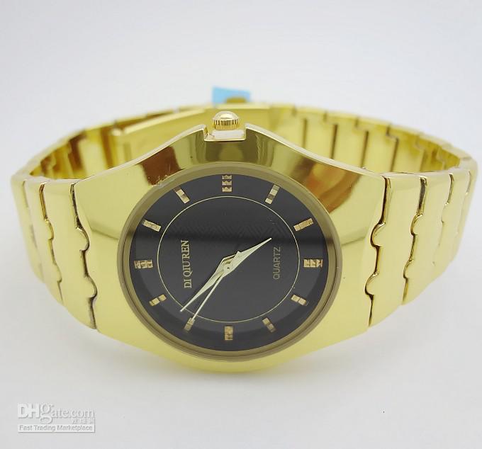 New Luxery Watches: Golden Chain Watches For Men