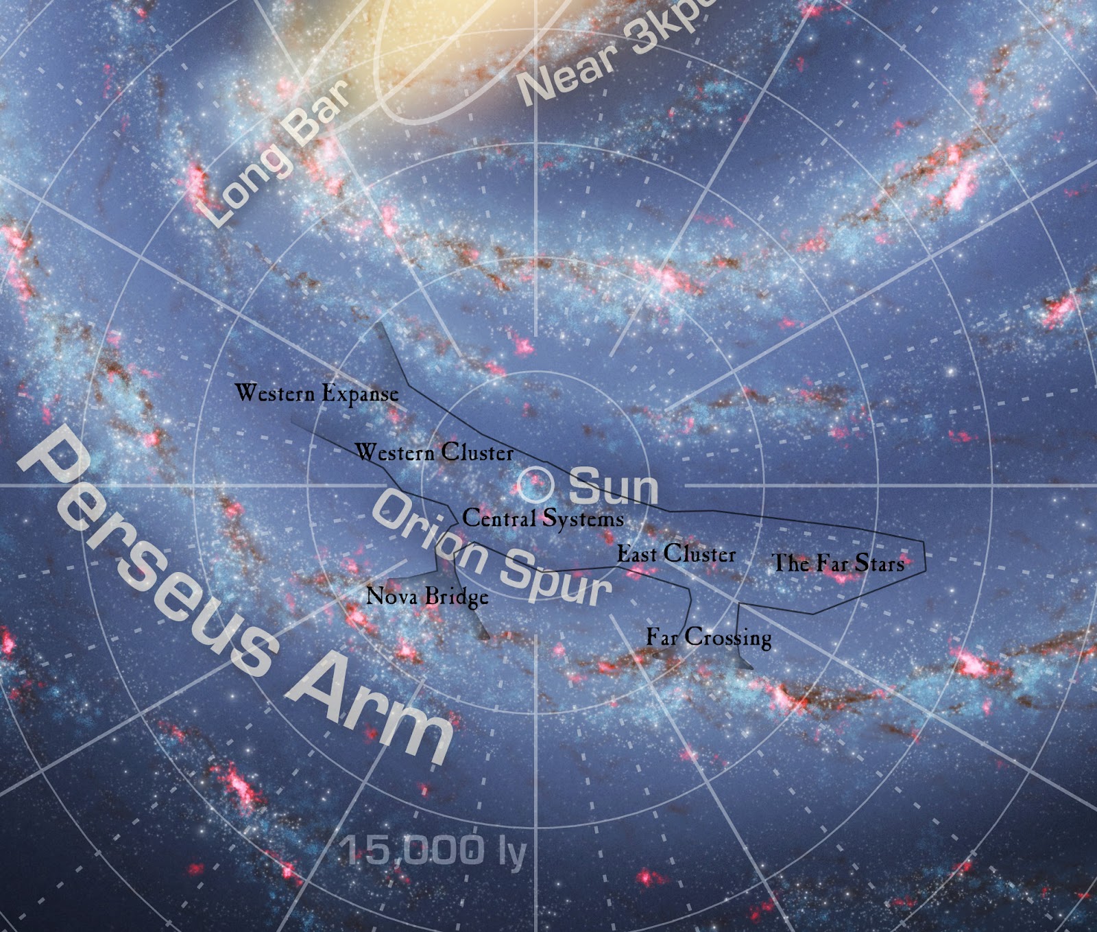 WarStrike: The M42 Project: Fluff Start: Let's Look At The Galaxy