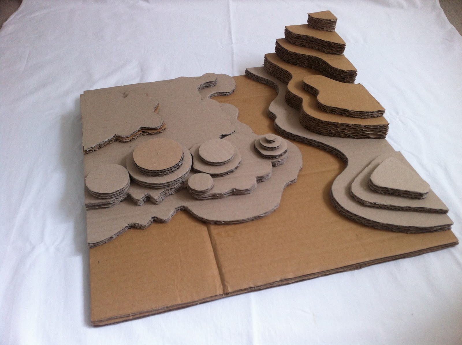 Blogdom: Site Contour Model - Ivana Vaglenarova