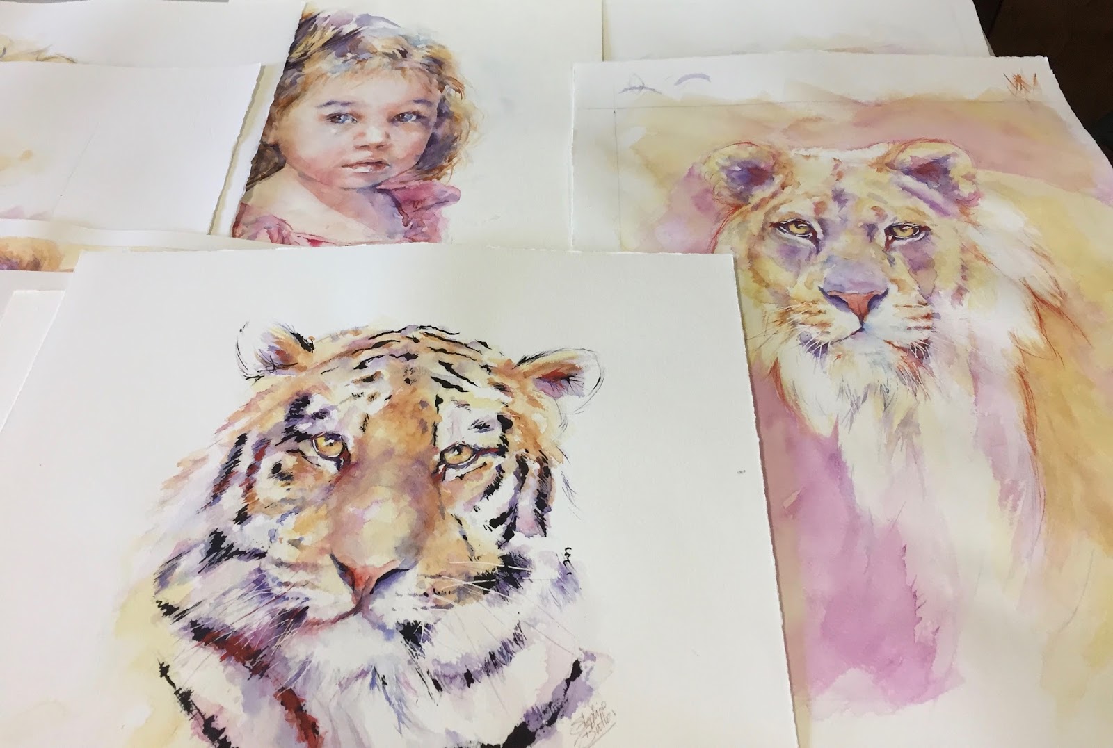 PAT's ART JOURNAL: Watercolor Class with Stephie Butler