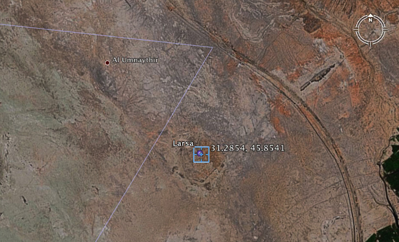 ArqueoLugares: LARSA / ELLASAR prox. Senkereh. Dhi Qar. Irak