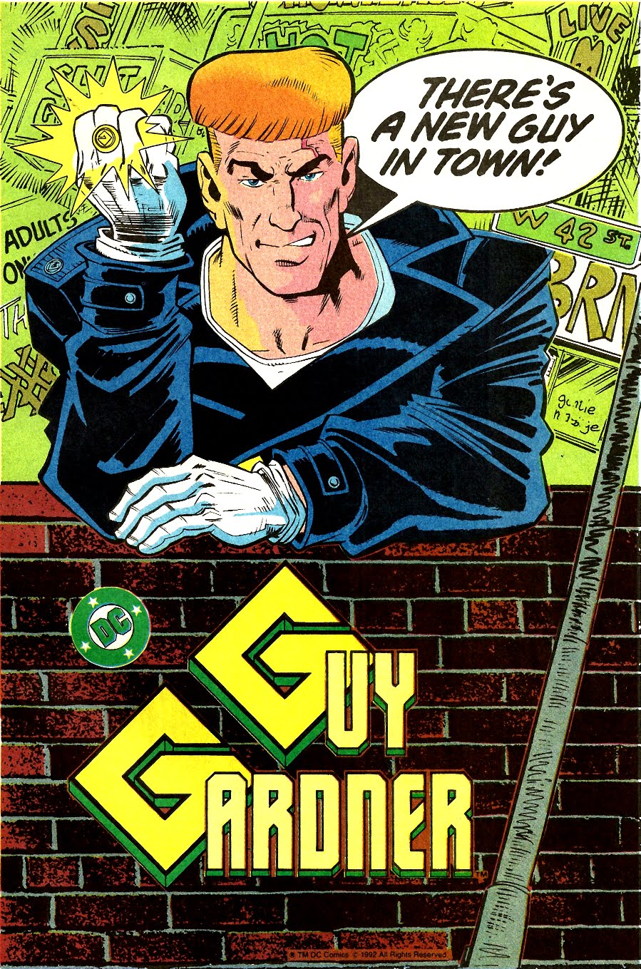 Guy Gardner ad - 1992 : r/DCcomics