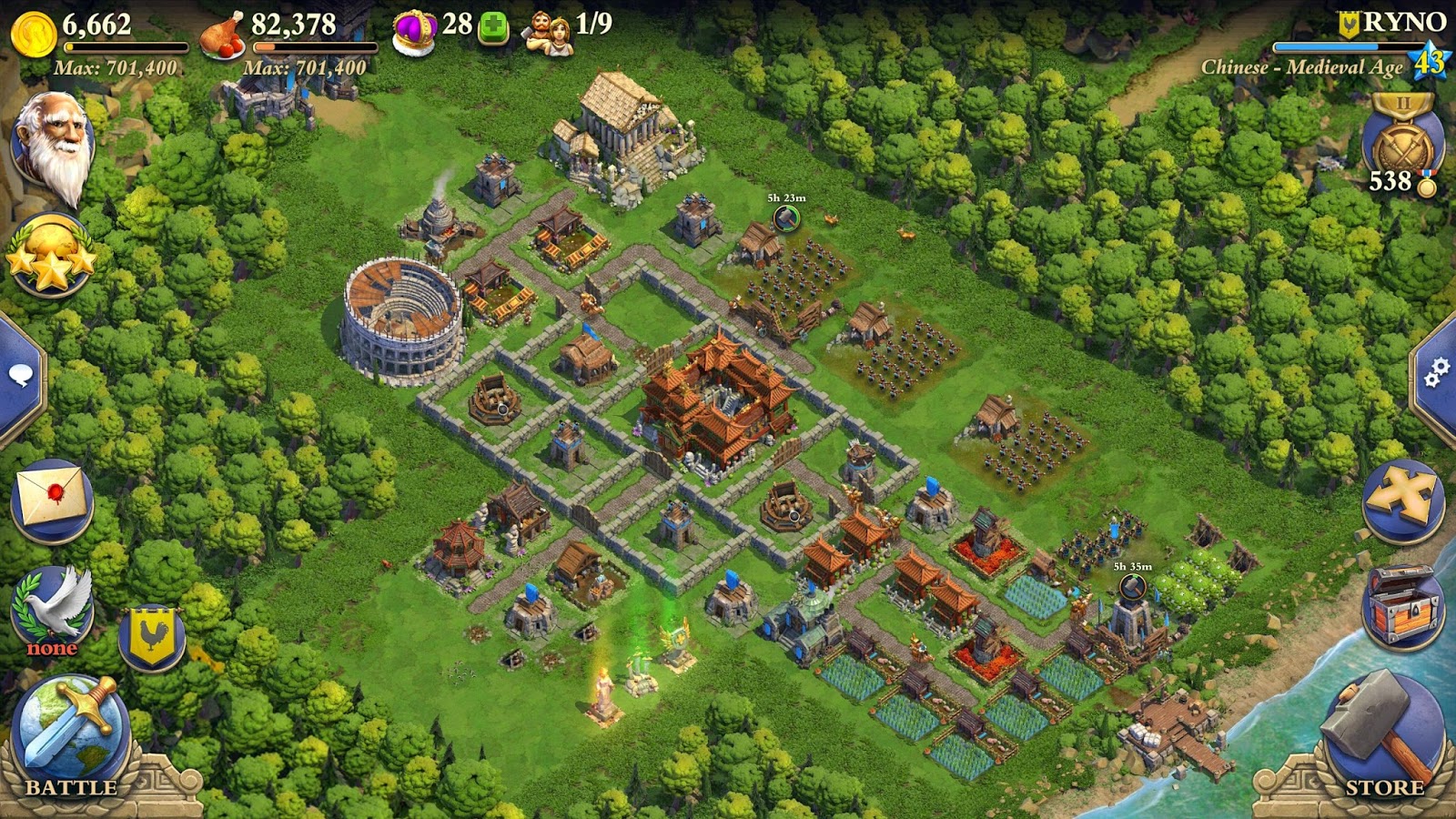 New Base Layout Ideas for Medieval Age - DomiNations Guides