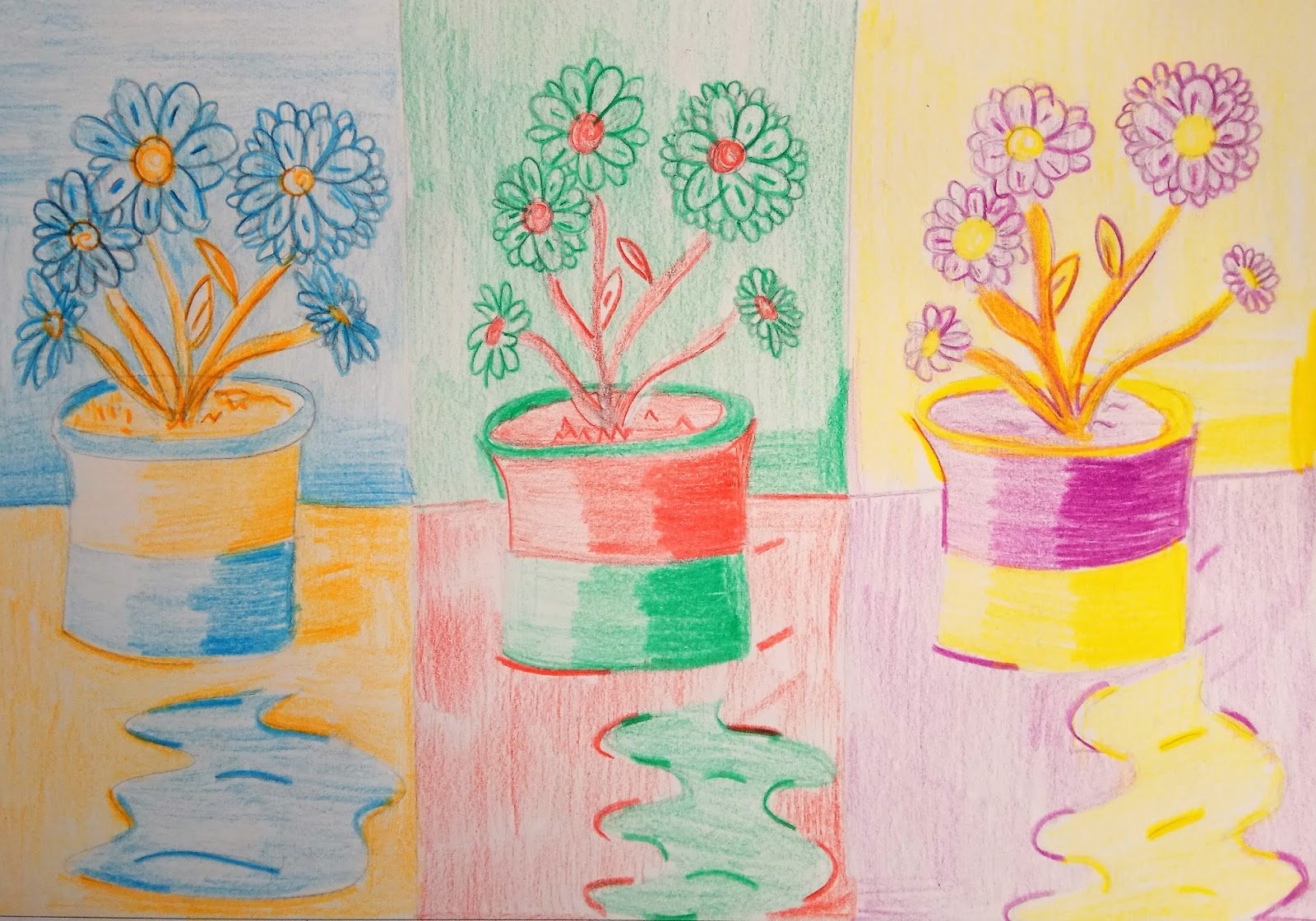 el rincón de senda: COMPLEMENTARY COLOURS / COLORES COMPLEMENTARIOS.