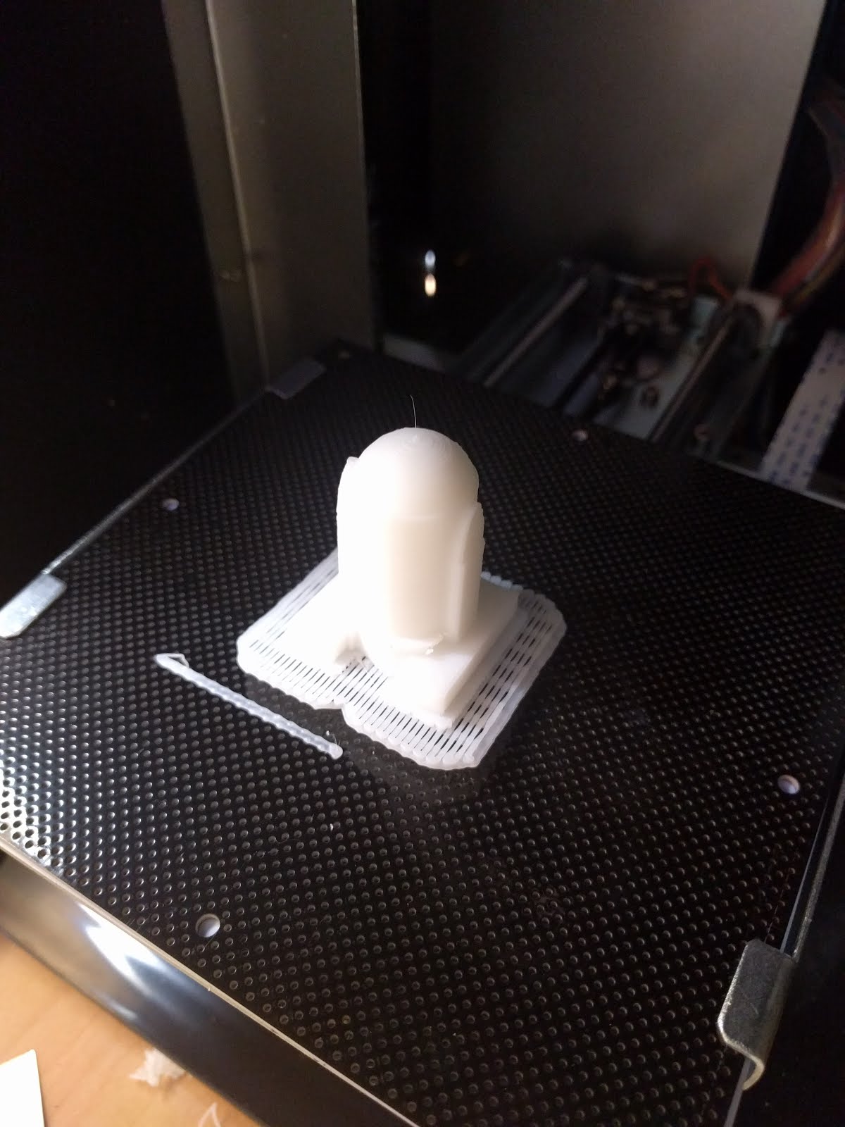 Secret Robot Lab: 3D printer bringup: Education in-reach #1