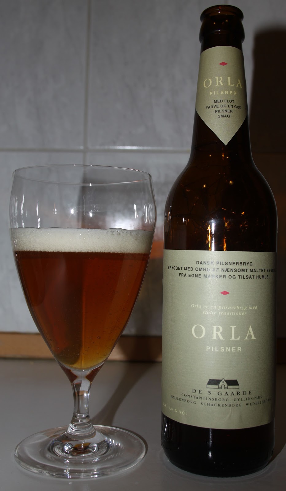 Black Bens Ølblog: De 5 Gaarde Orla Pils