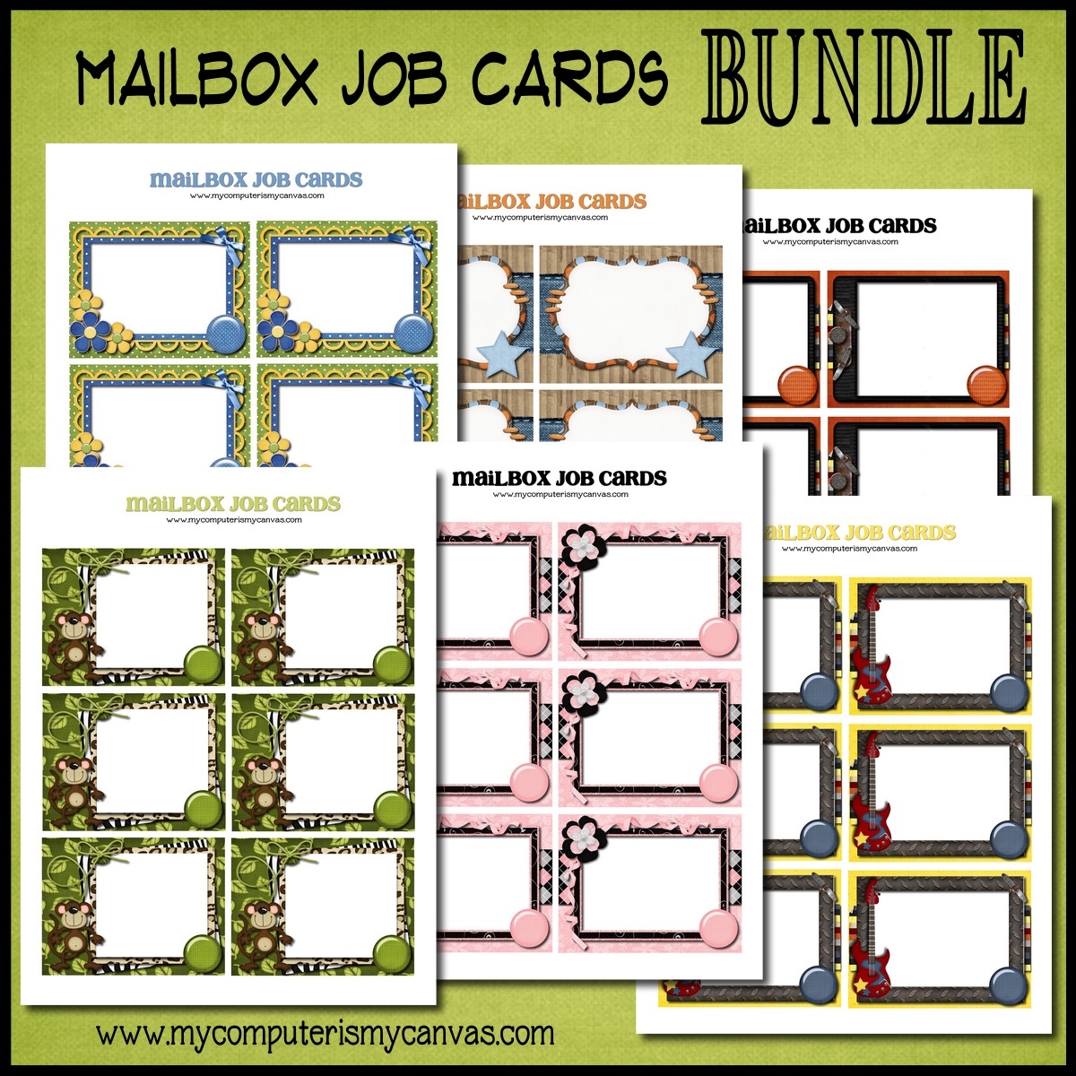 Mailbox Job Card System - My Computer is My Canvas