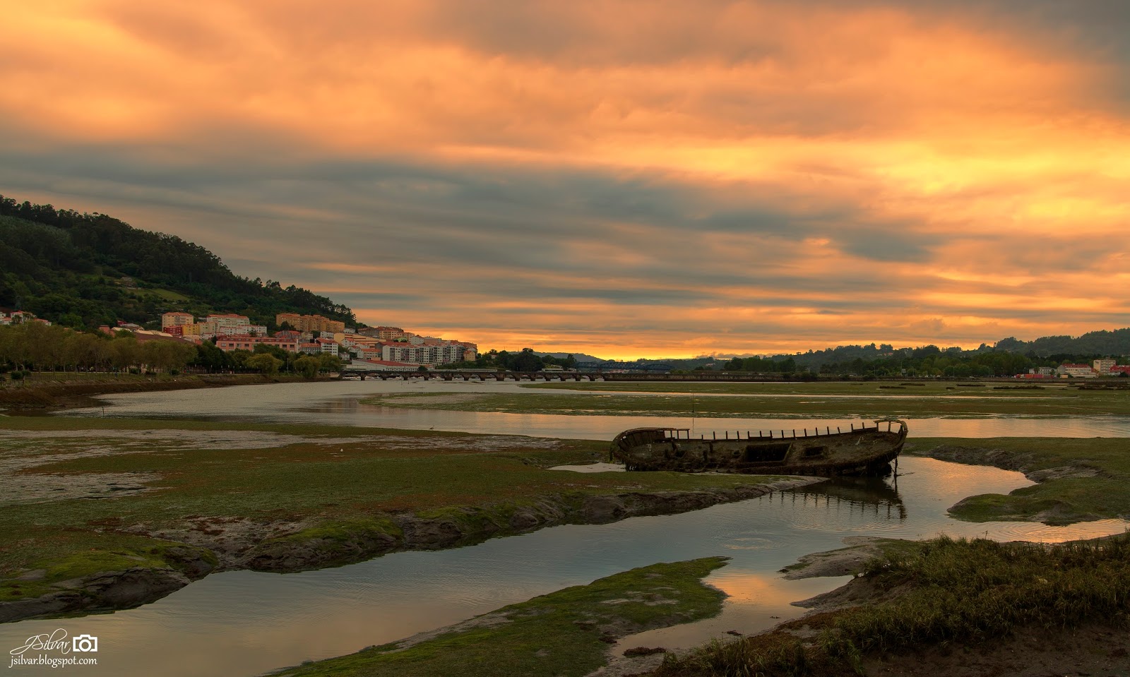 Mi álbum de fotos: Ocaso desde Pontedeume