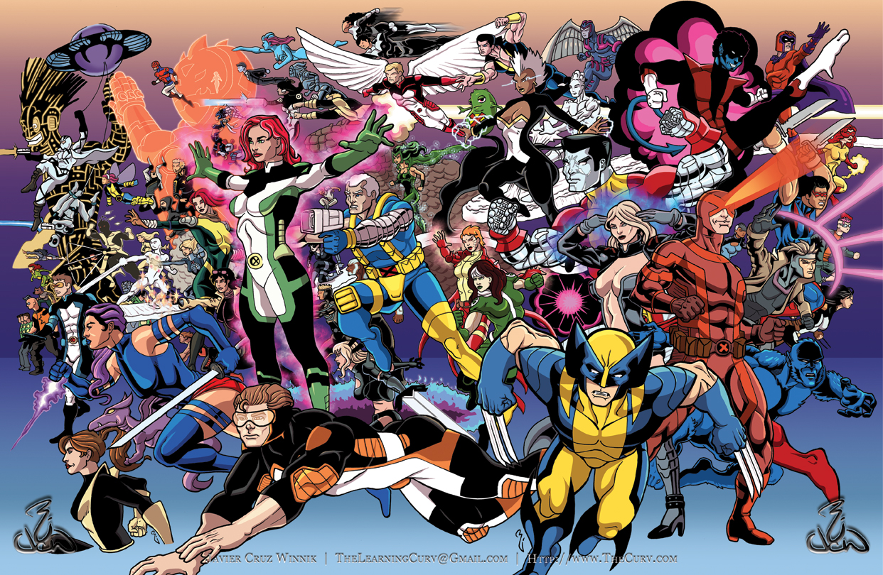 Welcome to the journey of The Learning Curv...: The X-Men!