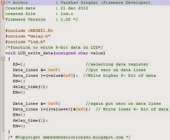 EMBEDDED SOLUTIONS: How to interface 16x2 LCD using 8051/AT89c51 with 4 ...