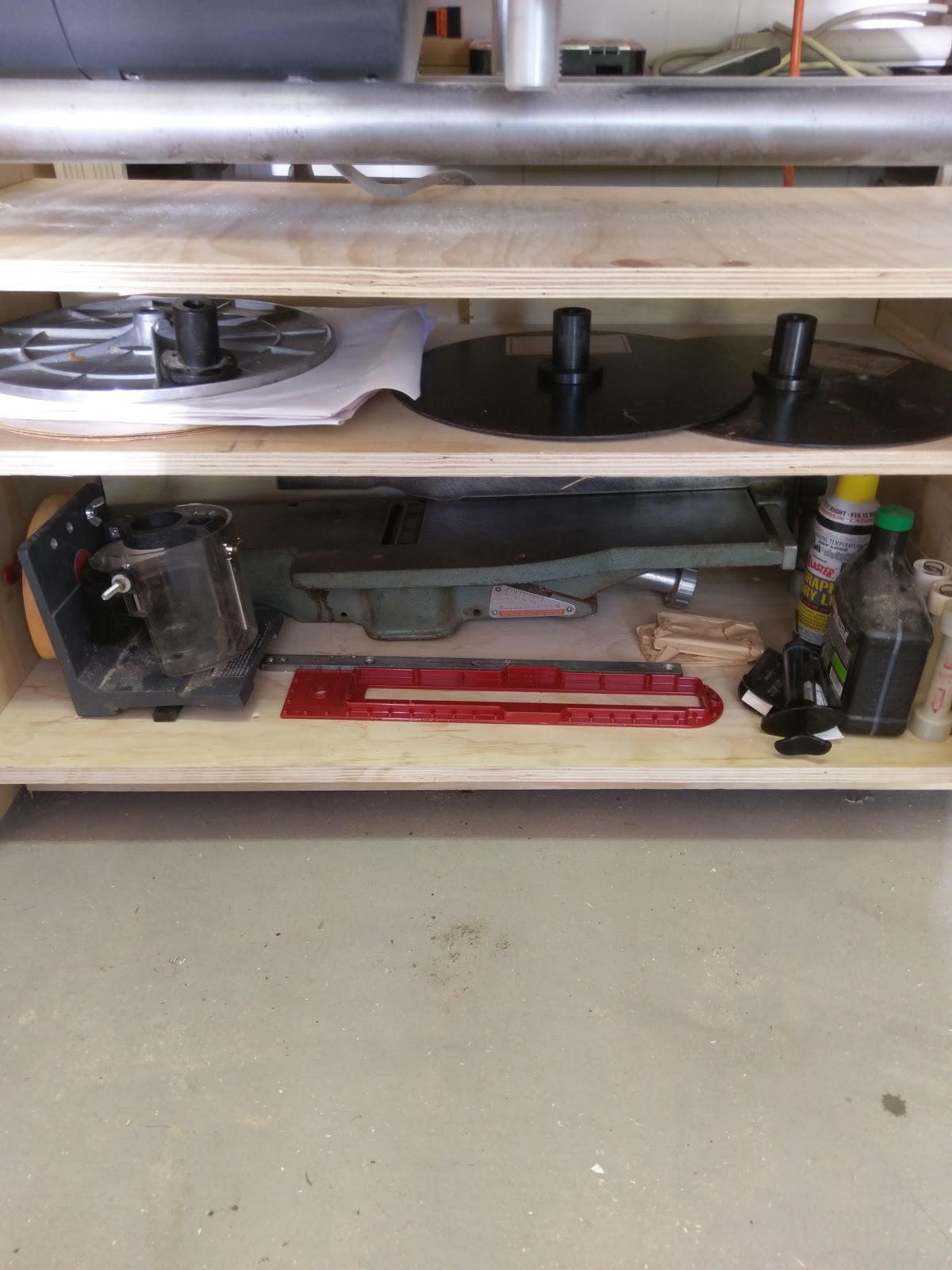 Storage: A Cabinet Under The ShopSmith, Part 3 ~ Learning Woodworking ...