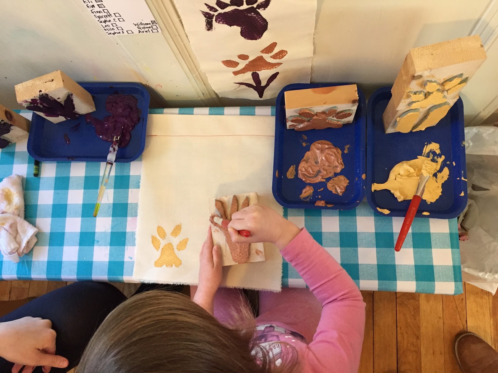 Michelle's Maple Tree: Making Tracks