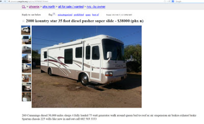 RV Buying Tips: Buy an RV through Craigslist?