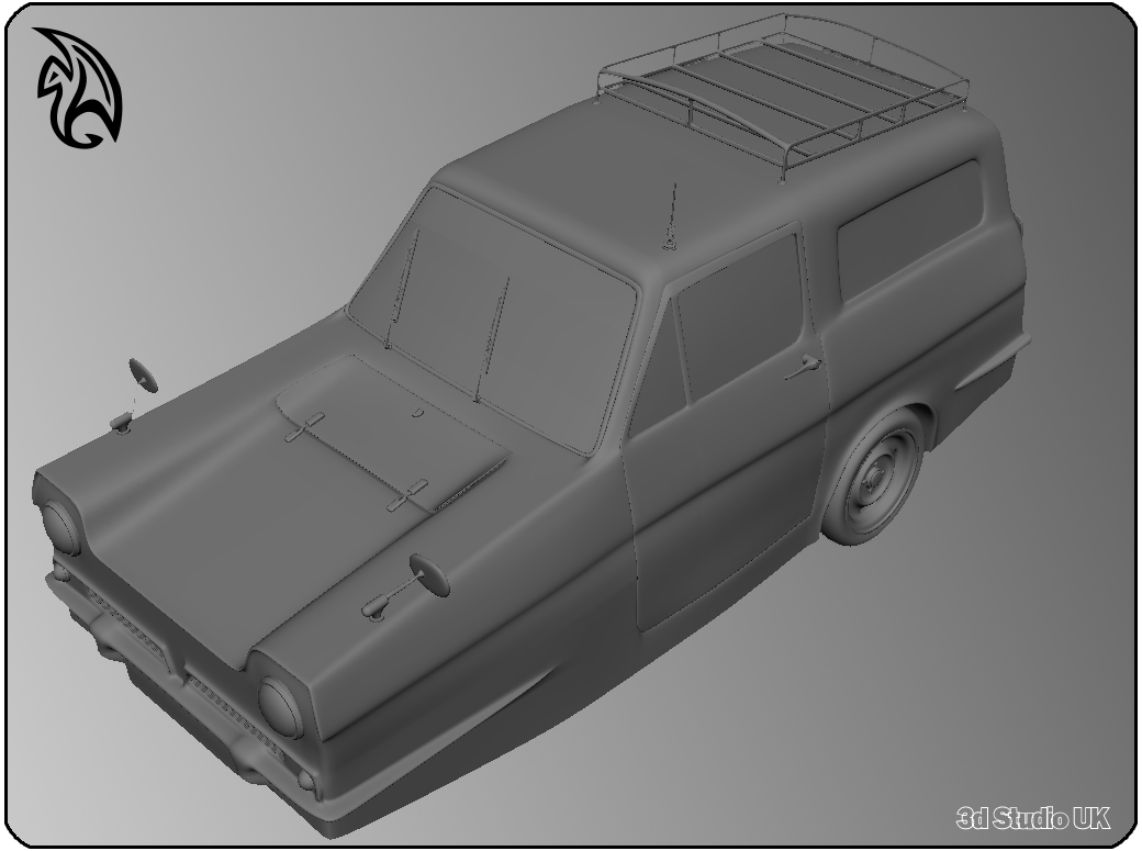 3d Studio UK: Modeling for Games - Reliant Regal