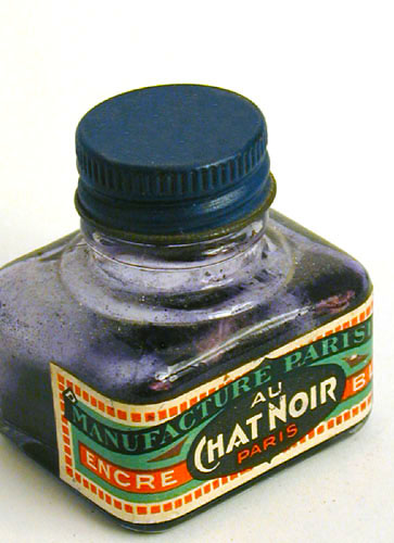 Letterology: Early Ink Bottle Labels