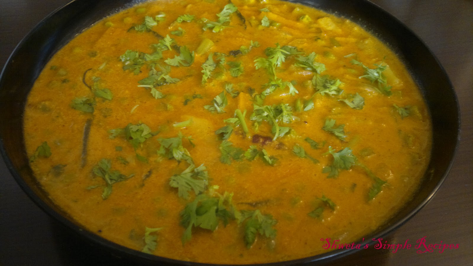 Shweta’s Simple Recipes: Vegetable Sagu