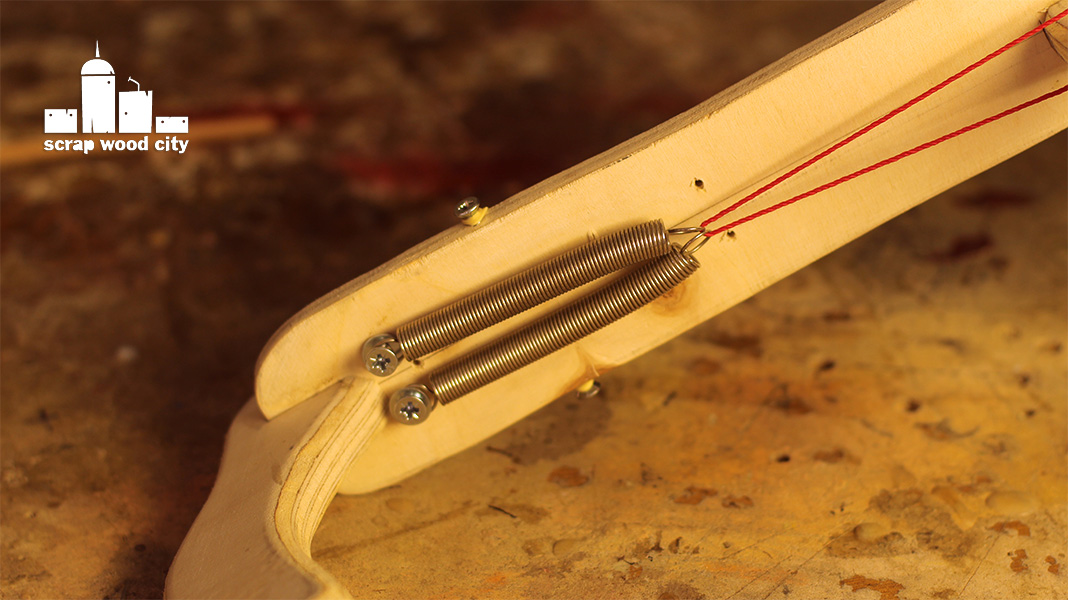 scrap wood city: How to make, a mini DIY crossbow