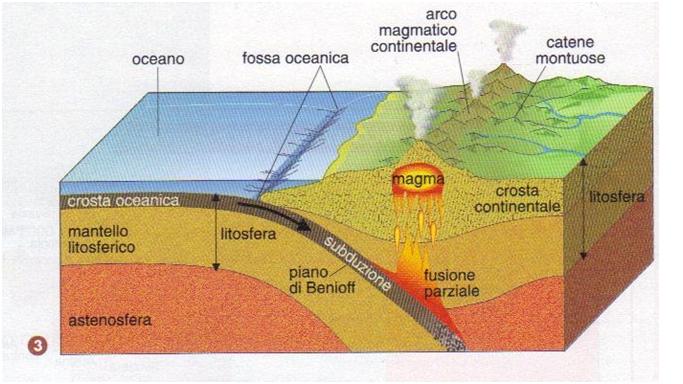 memoria della scuola: tettonica a placche