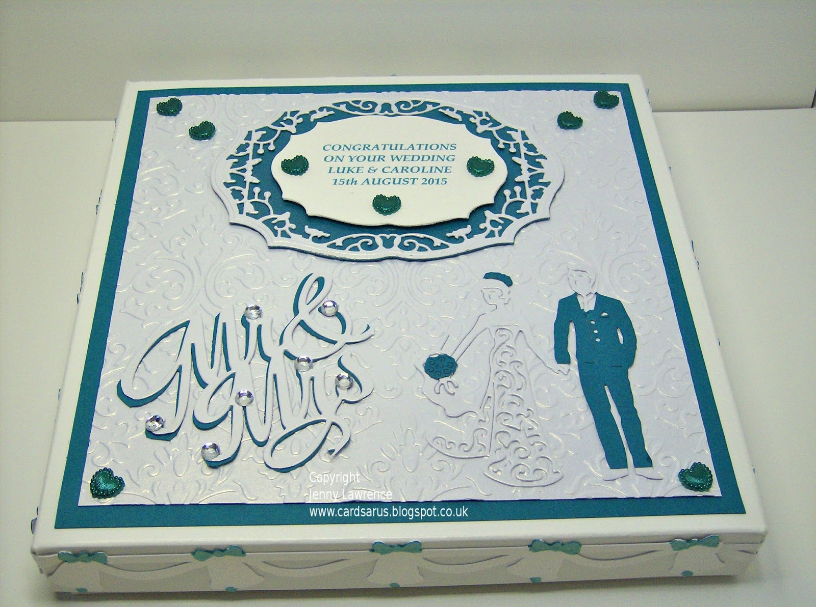 CARDSARUS: WEDDING CARD BOX AND BAG