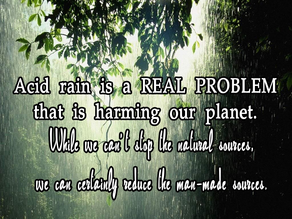 Acid Rain ~ Advanced Insight