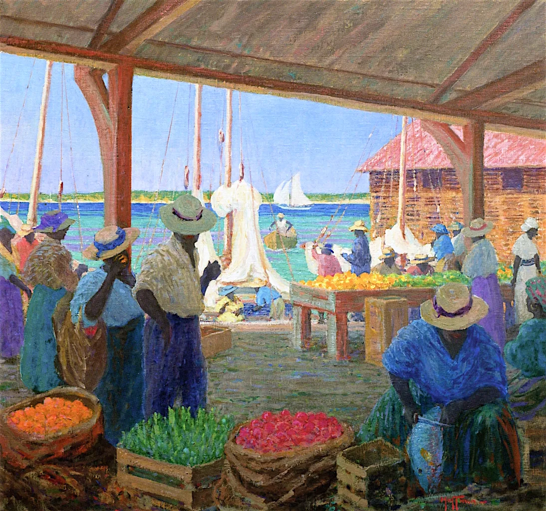 Market painting | Tutt'Art@ | Pittura * Scultura * Poesia * Musica