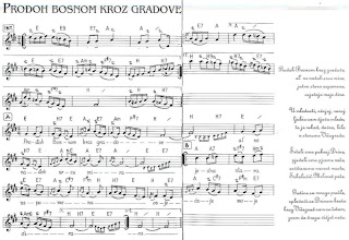 Scores for Balkan music Note za Harmoniku Violinu: Note Za Harmoniku ...