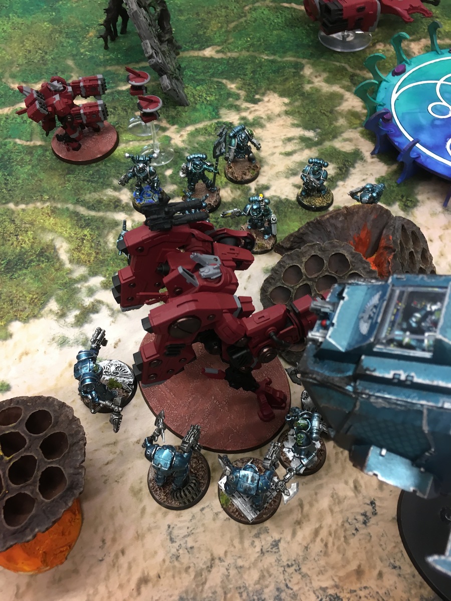 Warpstone Flux: Battle Report: Alpha Legion vs. Tau (1500pts)