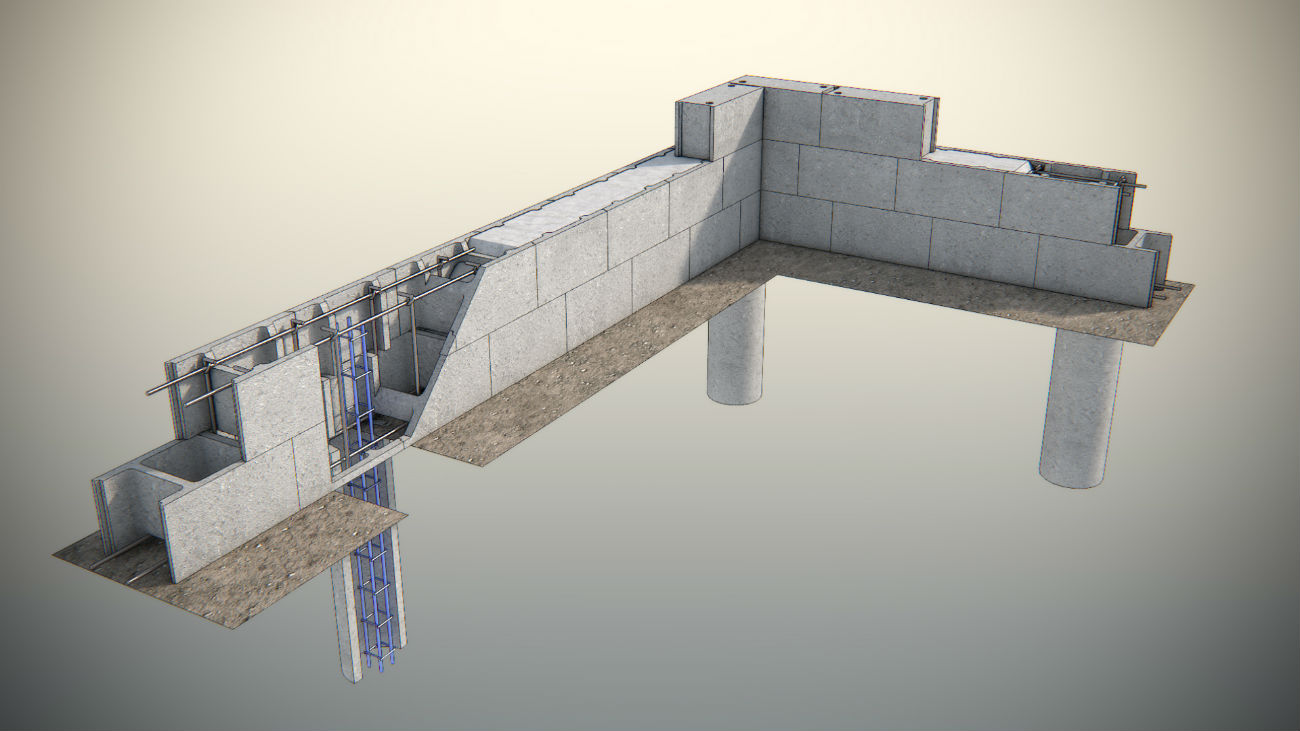 Haus blokeliai: Pamatai iš „Haus“ blokelių