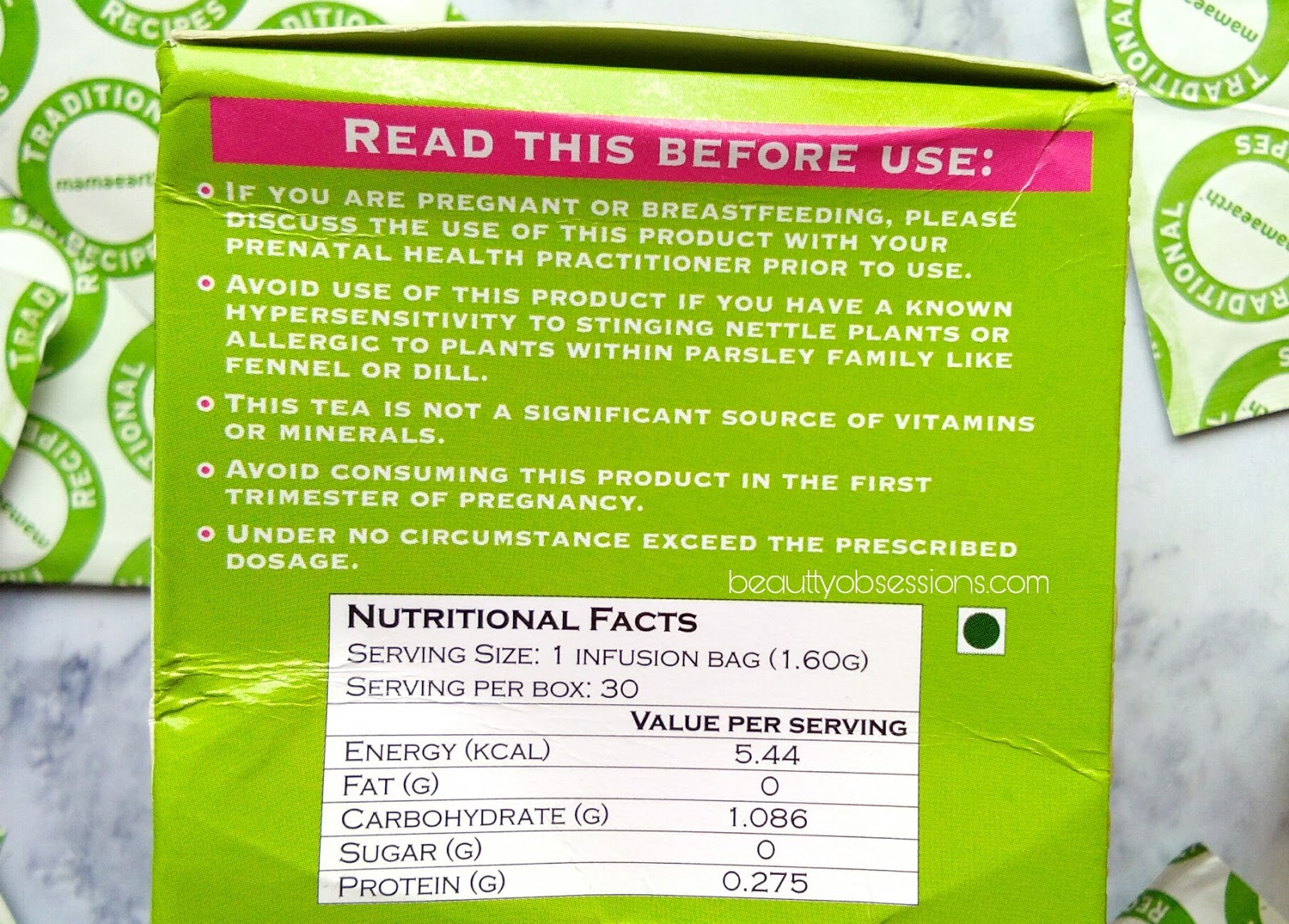 Mamaearth Feel Better Tea ( To Improve Immunity & Digestion ) Review..