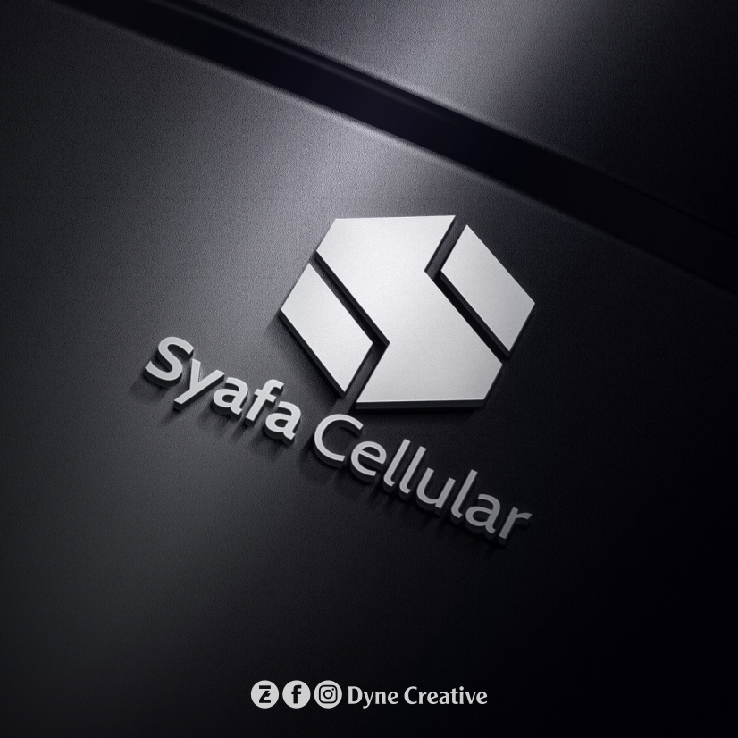 Dyne Creative Studio: Desain Logo Syafa Cellular